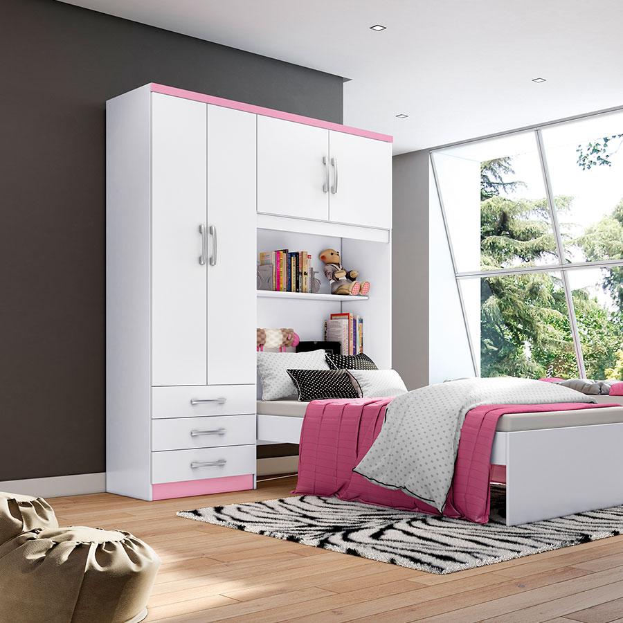 ropero-cama-cravo-henn-blanco-rosa-ambiente-abba-muebles - Abba Import ...